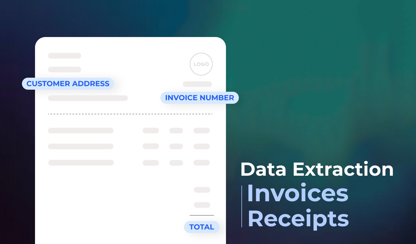 How to extract data from invoices or receipts?